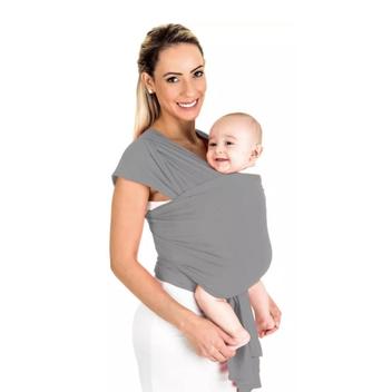 Sling Wrap Canguru, Malha 100% Algodão Pano P/carregar Bebê - Snaw ...
