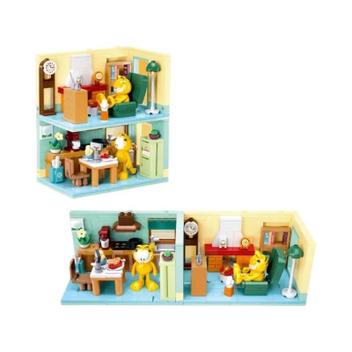 Sluban montado blocos de construção 1225 Garfield Home 1226 Street View ...