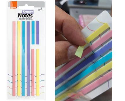 Smart Notes Marca Texto Que não Danifica Seu Caderno Livro Bíblia e ...