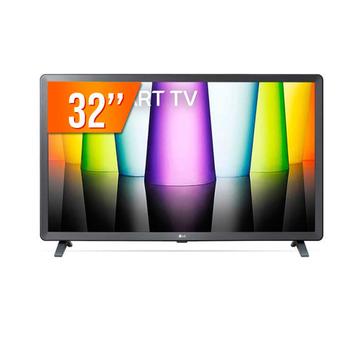 Smart TV 32” HD LED LG 32LQ621CBSB ThinQ AI Processor - Wi-Fi Bluetooth ...