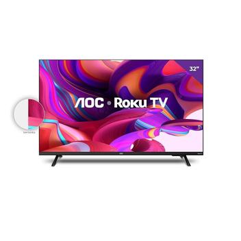 Smart Tv 32 polegadas Hd Roku Tv 32s5135/78g Preta AOC - TVs - Magazine ...