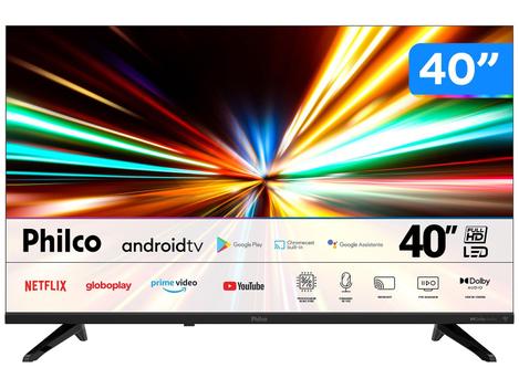 Smart TV 40” Full HD LED Philco PTV40E30AGSF - VA Android Wi-Fi ...