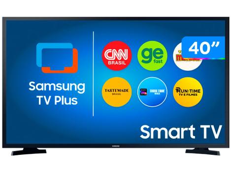 Smart TV 40” LED Full HD Samsung UN40T5300AGXZD - VA 60Hz Wi-Fi 2 HDMI ...