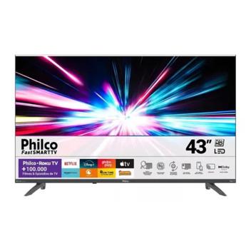 Smart Tv 43 Philco Ptv43va4regb Roku Led Dolby Audio Bivolt - Tv Led ...
