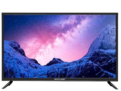 Smart TV 43 Pol Multilaser TL024 Wi-Fi FHD USB HDMI Quad Core - TVs ...