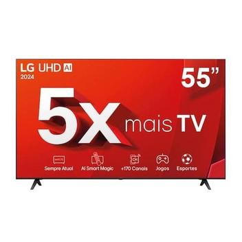 Smart TV 4K 55" LG Ultra HD 55UT8050 Alexa - TVs - Magazine Luiza