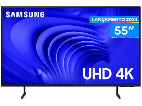 Smart TV 55” 4K UHD LED Samsung 55DU7700 - Wi-Fi Bluetooth Alexa 3 HDMI ...