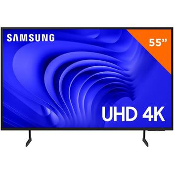 Smart TV 55 Polegadas Samsung Crystal UHD 4K com Gaming Hub, UN55DU7700 ...