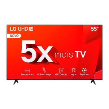 Smart TV 55 Polegadas UHD LG 4K 55TU801C - Smart Tv - Magazine Luiza