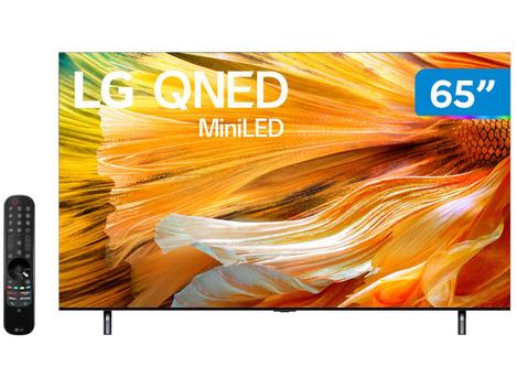 Smart TV 65” 4K UHD QNED Mini-LED LG - 65QNED90SPA IPS 120hz Wi-Fi ...