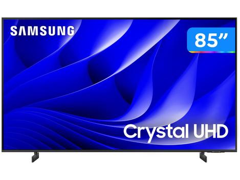 Smart TV 85” 4K UHD LED Samsung Crystal 85DU8000 - Wi-Fi Bluetooth ...