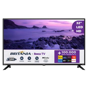 Smart TV Britânia 42'' BTV42G6FR2CP Roku TV Dolby Audio - TVs - Magazine Drykaangels
