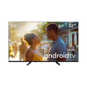 Smart TV DLED 32 HD Multi Essencial Android 11 3HDMI 2USB Wi-fi Bluetooth - Smart TV - Magazine ...