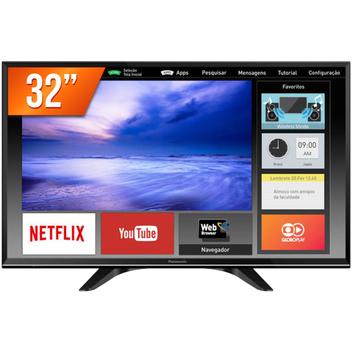 Smart TV LED 32'' HD Panasonic TC-32ES600B 3 HDMI 2 USB Wi-Fi Integrado ...