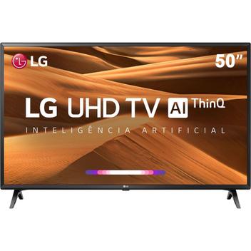 Smart TV Led 50'' LG 50UM Ultra HD 50UM751C0SB 4K Thinq AI Conversor ...