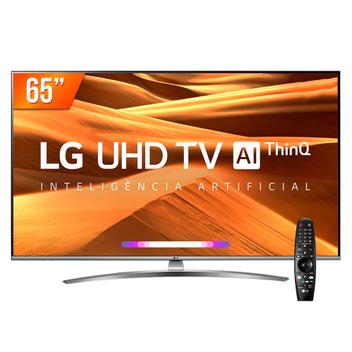 Smart TV LED 65'' Ultra HD 4K LG 65UM 4 HDMI 2 USB Wi-Fi ThinQ Al - TV ...