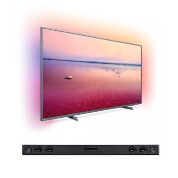 Smart TV LED Ambilight 65" Philips 65PUG6794/78 e Soundbar LG SK1D ...