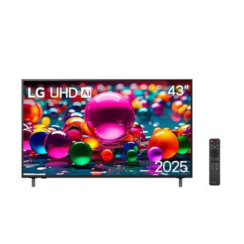 Smart Tv LG 43" 4K Ultra HD WebOS 25 AI Smart Magic Alexa 43AU801 - TV ...