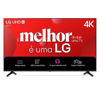 Smart Tv LG 65" 4K Ultra HD WebOS 25 AI Magic Alexa 65UA7500 - TV 4K ...