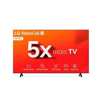 Smart TV LG 65 Polegadas WebOS 4K UHD Nanocell 65NANO80TSA - TVs ...