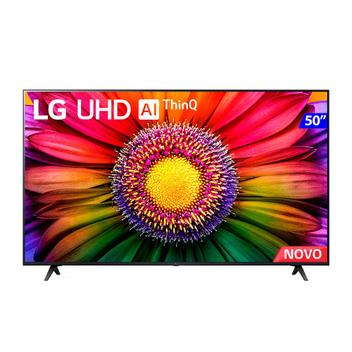 Smart TV LG UHD 4K 50 Polegadas Wi-Fi webOS 23 ThinQ AI Comando Voz ...