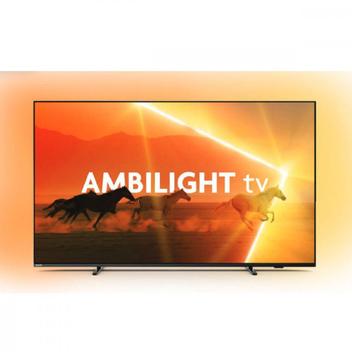 Smart TV Philips Ambilight 65 4K MiniLed Google TV Comando de Voz Dolby ...