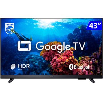 Smart TV Philips DLED 43 Polegadas Full HD Wi-Fi Google HDR Plus TV ...