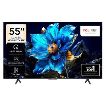 Smart TV TCL 55 Polegadas 55P7K 4K UHD QLED Google Tv - Smart Tv - Magazine Luiza