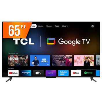 Smart TV TCL LED 65 Polegadas 4K Wi-Fi Google TV Comando de Voz 65P735 ...