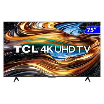 Smart TV TCL LED 75 4K UHD Wi-Fi HDR 10+ Google TV 75P755 - SEMP TCL ...