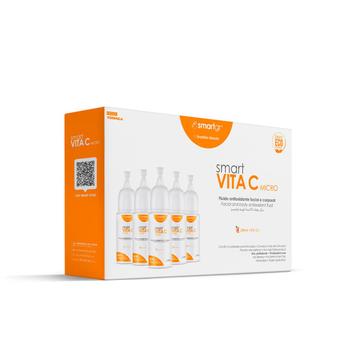 Smart Vita C Micro 5 x 5ml Vitamina C e Ácido Hialurônico - Smart GR ...