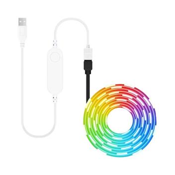 Smart WiFi Zigbee RGBW WW LED Strip Light Fita Flexível TV Backlight ...