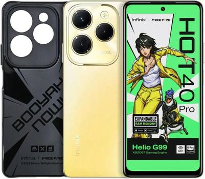 Smartphone Infinix Hot 40 Pro Dual Sim lte 6.78 16GB/256GB FreeFire NFC ...