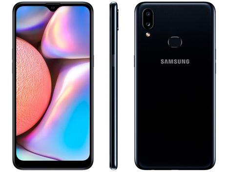 Smartphone Samsung Galaxy A10s 32GB Preto 4G - 2GB RAM 6,2” Câm. Dupla ...