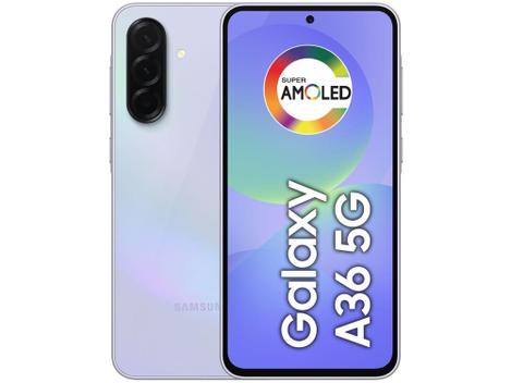 Smartphone Samsung Galaxy A36 256GB 5G 8GB RAM Violeta 6,7" Câm. Tripla ...