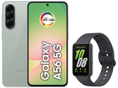 Smartphone Samsung Galaxy A56 256GB 5G 8GB RAM - Verde + Smartband ...