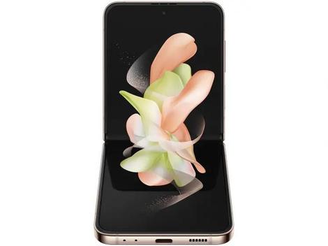 Smartphone Samsung Galaxy Z Flip4 - Rosé, 5G, com tela dobrável de 6.7 ...