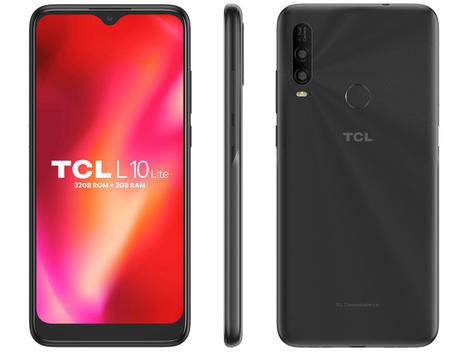 Smartphone TCL L10 Lite 32GB Cinza 4G Octa-Core - 2GB RAM Tela 6,22” Câm. Dupla + Selfie 5MP ...