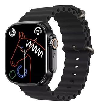 Smartwatch BW8 Ultra Preto Serie 8 Nfc Tela 2.0 Max 45mm Envio Imediato ...
