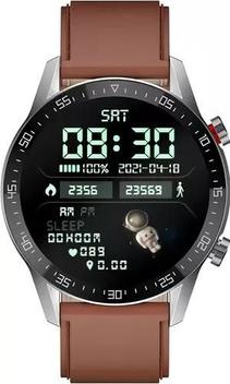 Smartwatch S6 Sport SZOS Redondo Notificações Batimentos Pedômetro ...