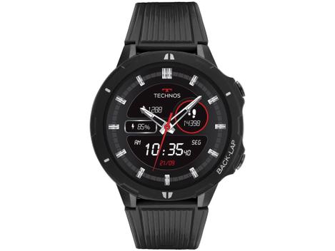 Smartwatch Technos Connect Sports 47mm Preto - Bluetooth - Smartwatch ...