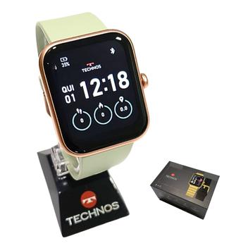 Smartwatch Technos Unissex Connect MAX Rosé e Verde TMAXAJ/C7 ...
