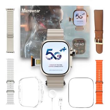 Smartwatch Ultra 3 Ai Chip 5g Câmera Wifi 16gb + 4 Pulseiras ...