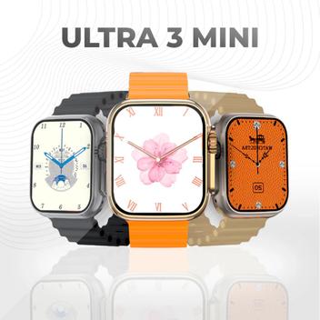 Smartwatch Ultra 3 Mini Microwear 39mm Tela Super AMOLED, NFC, GPS ...