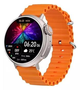 Smartwatch Ultra 9 Pro Redondo Nfc Gps Chamadas Rede Social Academia ...