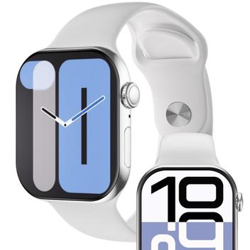 Smartwatch W10 Lançamento 2025 Série 10 X Microwear Original NFC tela ...