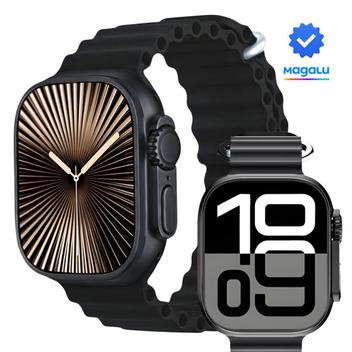 Smartwatch W3 Ultra 2025 Série 10 Microwear GPS, Whatsapp, ligações ...