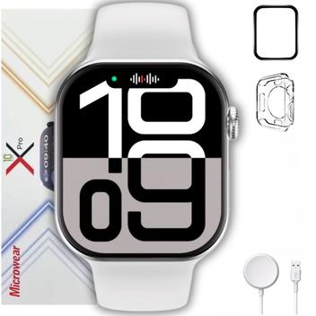 Smartwatch Watch X Mini Branco 38mm A Prova D'gua Séries 10 Tela Amoled ...