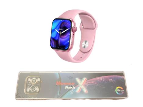 Smartwatch Watch X Série 10 Rosa 45mm Chat Gpt -gps - Amoled ...