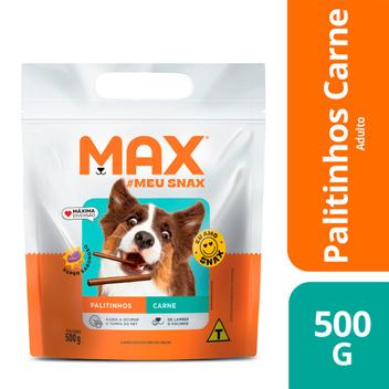 Snack Max Palitinhos Carne para Cães Adultos 500g - Bifinhos e Petiscos ...